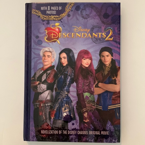 Disney descendants | Other | Disneys Descendants Too Hard Cover Book ...